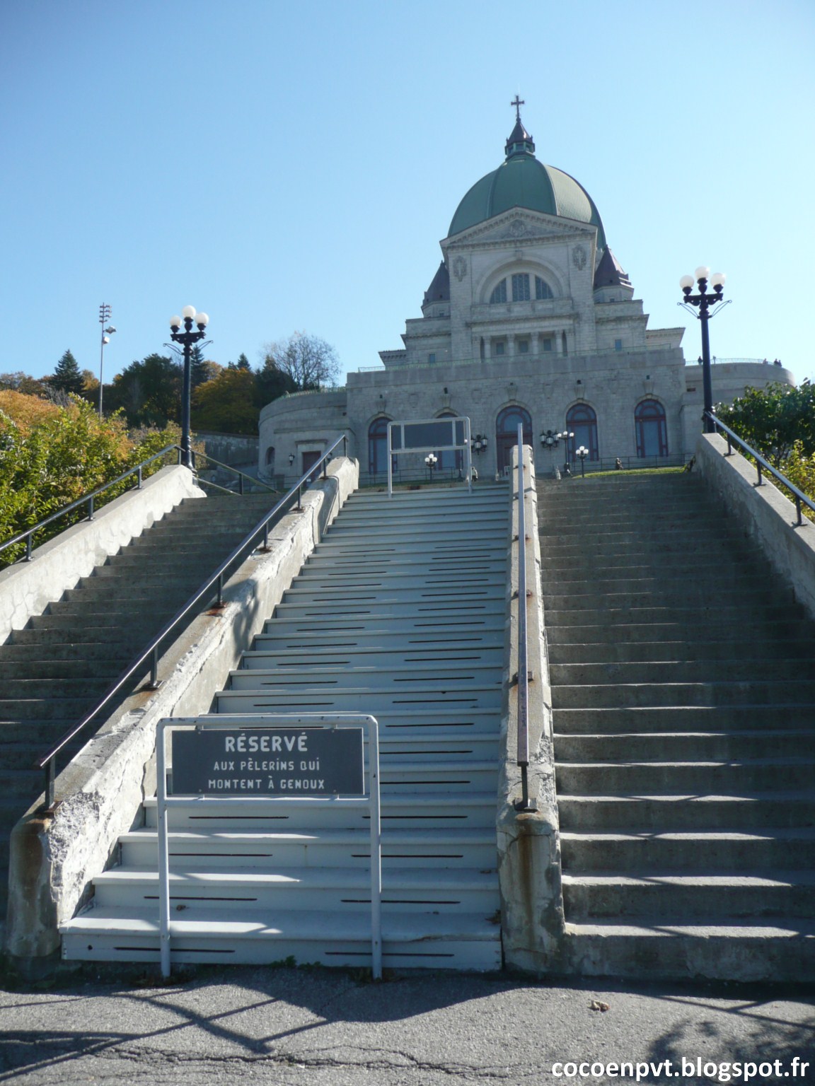 Coco en PVT: L'oratoire Saint-Joseph